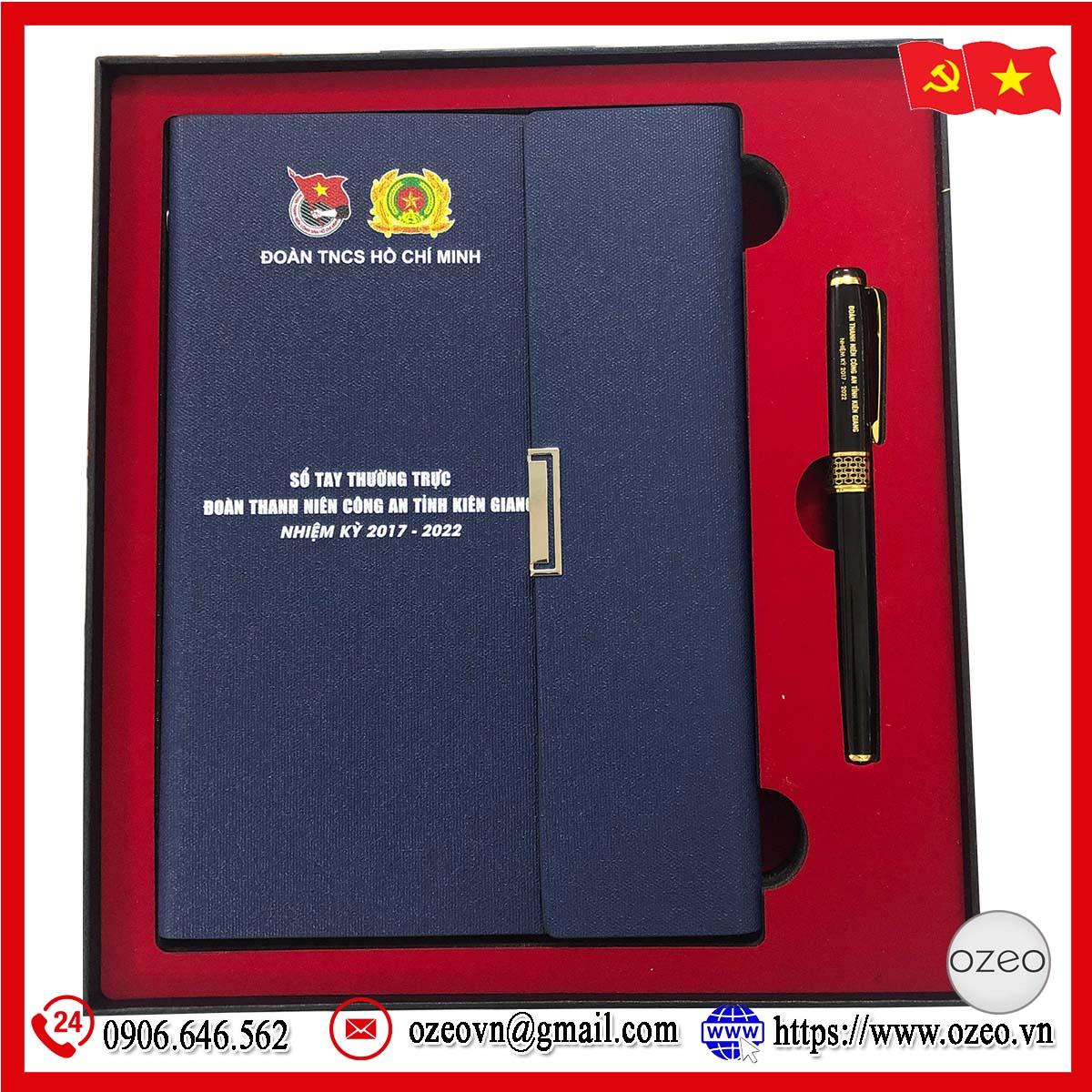 cac-mau-qua-tang-dai-hoi-dang-moi-nhat so tay bia da va but kim loai (4 ...