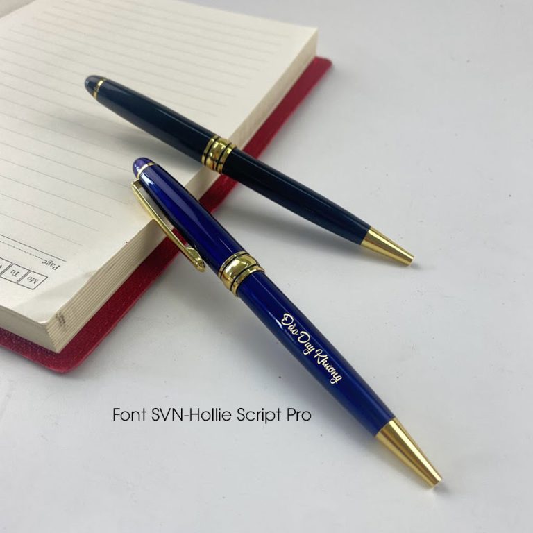 10+ Font Chữ Đẹp Khắc Tên Lên Bút Độc Đáo Nhất - Ozeo.Vn | Quà Tặng Văn Phòng